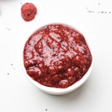 5-minute Raspberry Chia Seed Jam