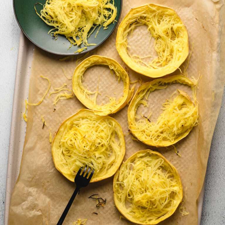 How To Cut Spaghetti Squash - Kelsey P. RD
