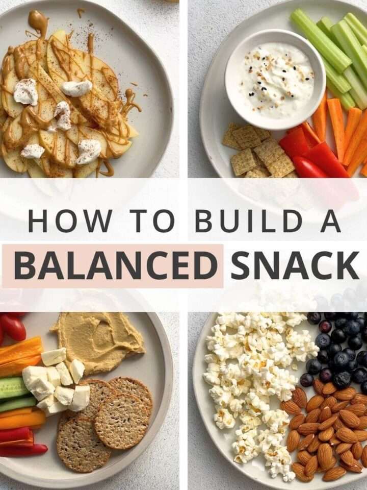 How To Build A Balanced Meal (cheat sheet + recipes!)